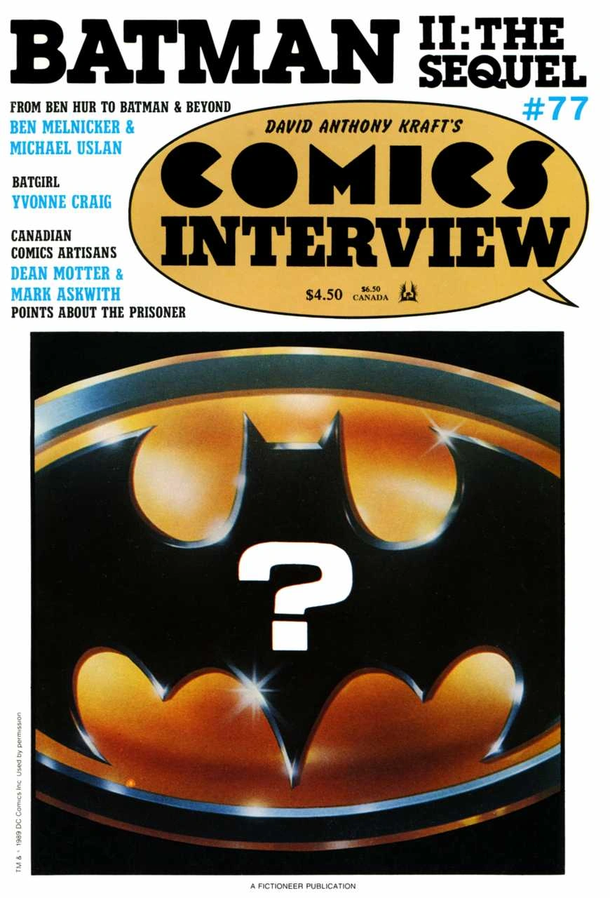 Comics Interview | Batman Anthology Wiki | Fandom