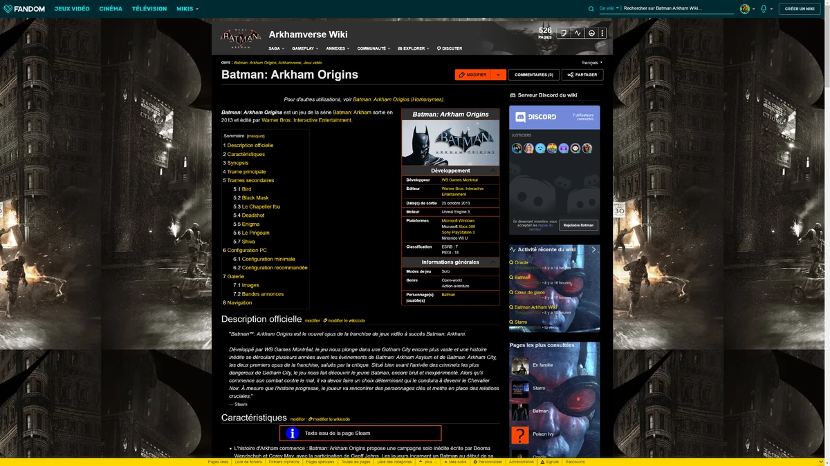 Batman Arkham Wiki:Archives | Batman Arkham Wiki | Fandom