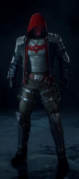 how to draw red hood arkham knight