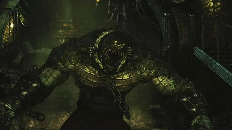 Batman Arkham Asylum Killer Croc Lair