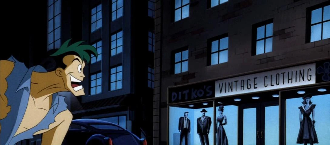 Ditko's Vintage Clothing | Batman:The Animated Series Wiki | Fandom