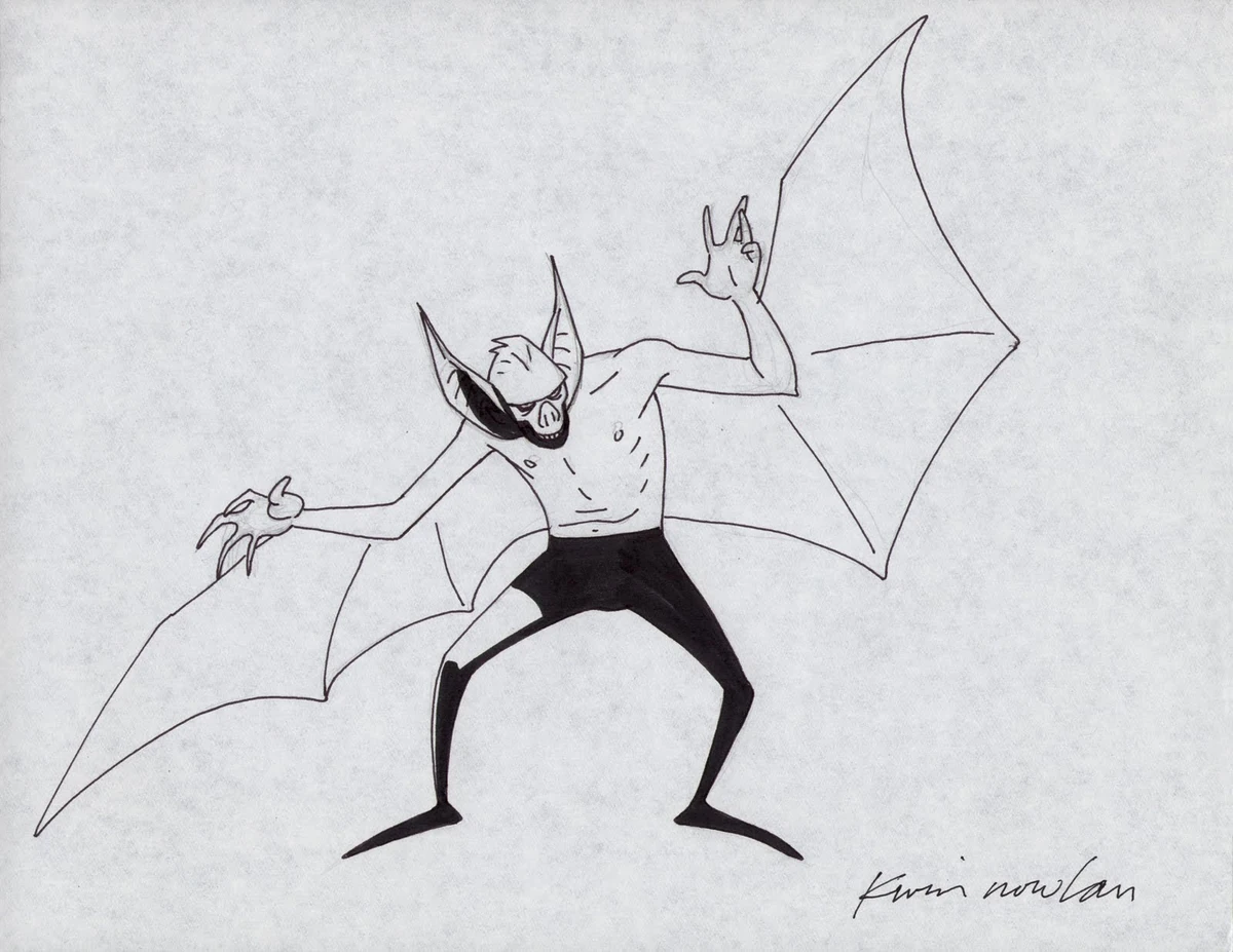 how to draw man bat