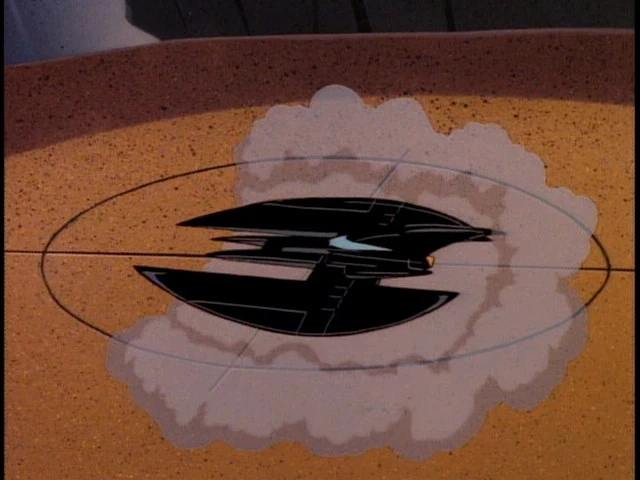 Batplane Animated Series