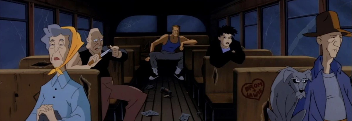 Bus Passengers (Birds of a Feather) | Batman:The Animated Series Wiki ...