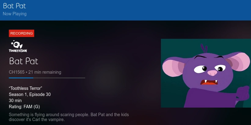 Toothless Terror | Bat Pat Wiki | Fandom