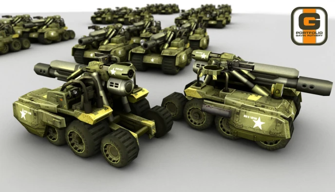 Artillery Vehicle | Battalion Wars Wiki | Fandom
