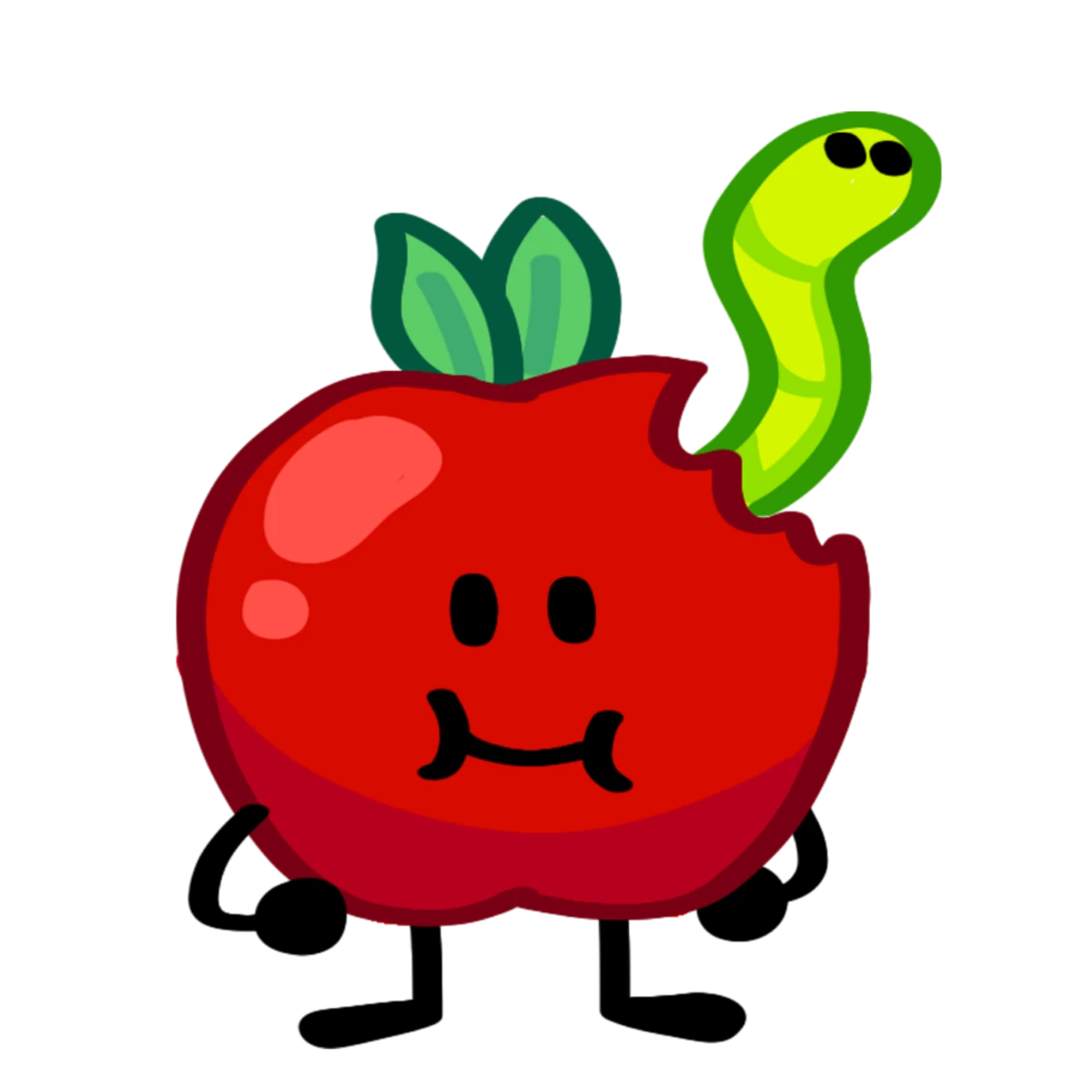 Wormy Apple | Battery's Brash Brawl Wiki | Fandom