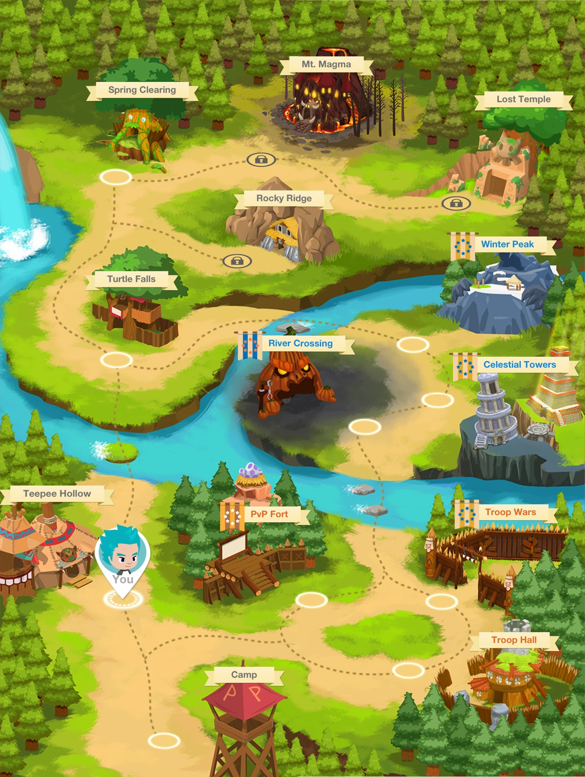 The Map | Battle Camp Wiki | Fandom