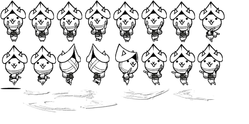 Awa-Odori Cat (Rare Cat)/Gallery | Battle Cats Wiki | Fandom