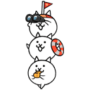 Lifeguard Cats (Super Rare Cat)/Gallery | Battle Cats Wiki | Fandom