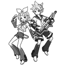 Kagamine Rin & Len (Uber Rare Cat)/Gallery | Battle Cats Wiki | Fandom