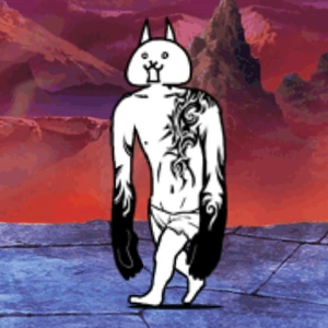 Crazed Titan Cat (Super Rare Cat) | Battle Cats Wiki | Fandom