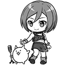 MEIKO & Cat (Super Rare Cat)/Gallery | Battle Cats Wiki | Fandom