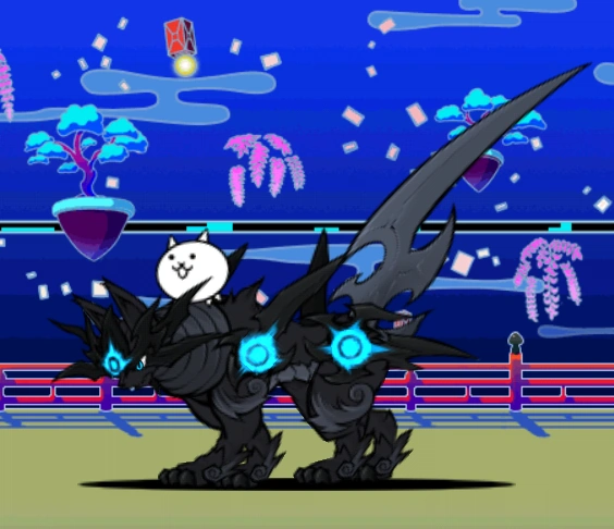 Shadow Gao (Uber Rare Cat) | Battle Cats Wiki | Fandom