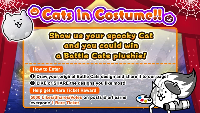 PONOS Campaigns/Cats in Costume!! | Battle Cats Wiki | Fandom