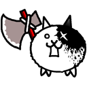 Crazed Axe Cat (Super Rare Cat)/Gallery | Battle Cats Wiki | Fandom