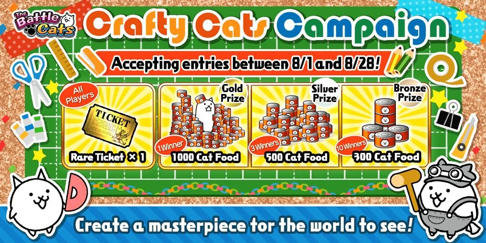 PONOS Campaigns/Crafty Cats Campaign (2023) | Battle Cats Wiki | Fandom