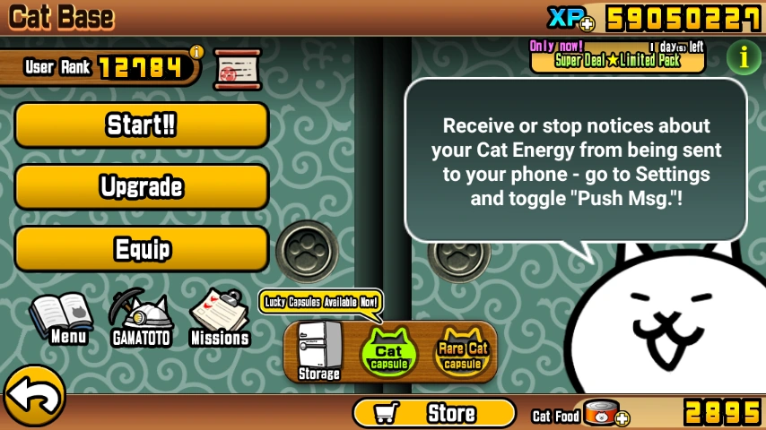 Меню кошачьей базы | Battle Cats вики | Fandom