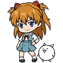 Asuka Langley (Super Rare Cat)/Gallery | Battle Cats Wiki | Fandom
