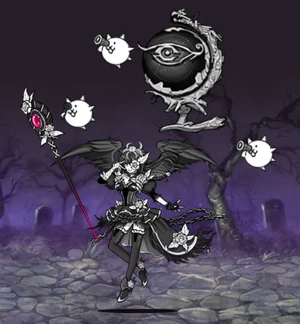 Spectral Goth Vega (Uber Rare Cat) | Battle Cats Wiki | Fandom