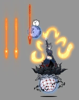 Moonshade Kaworu (Legend Rare Cat) | Battle Cats Wiki | Fandom