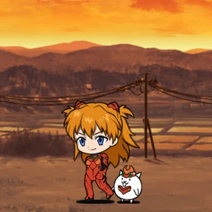 Asuka Langley (Super Rare Cat) | Battle Cats Wiki | Fandom