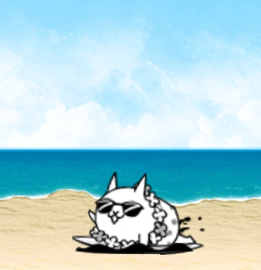 Surfer Cat (Super Rare Cat) | Battle Cats Wiki | Fandom