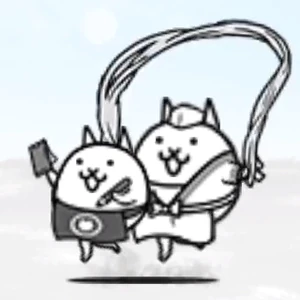 Rope Jump Cat (Rare Cat) | Battle Cats Wiki | Fandom