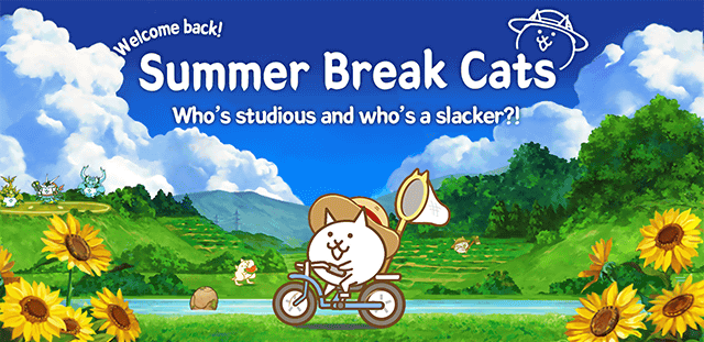 Summer Break Cats (Gauntlet) | Battle Cats Wiki | Fandom
