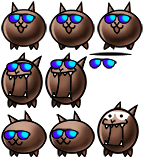 Suntan Cat (Super Rare Cat)/Gallery | Battle Cats Wiki | Fandom