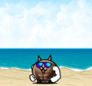 Suntan Cat (Super Rare Cat) | Battle Cats Wiki | Fandom