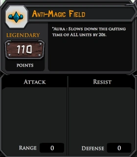 Anti-Magic Field | Battle Cry Wiki | Fandom