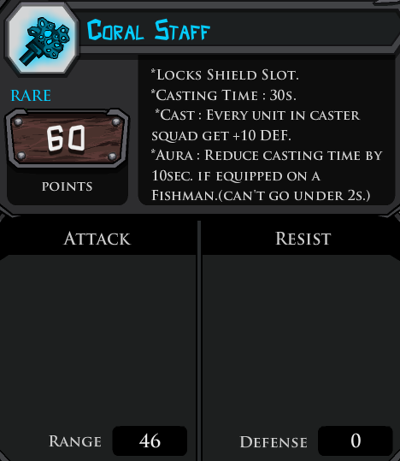 Coral Staff | Battle Cry Wiki | Fandom
