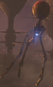 Octuptarra Magna Tri-Droid (flying variant) | Battle Droids Wiki | Fandom