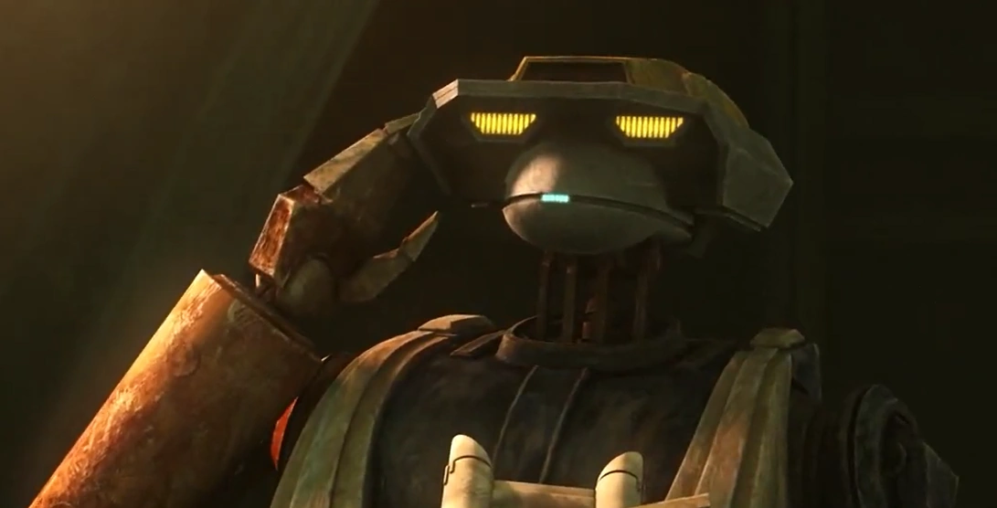 Unidentified T-series tactical droid (Desix) | Battle Droids Wiki | Fandom