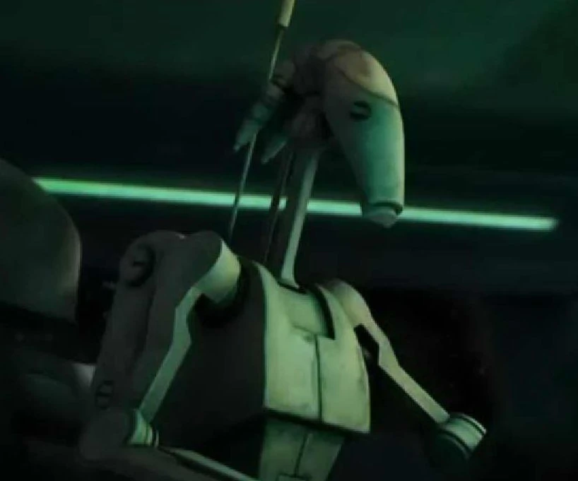 Unidentified OOM command battle droid (Grievous's Recusant) | Battle ...