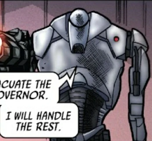 Unidentified B2-series super battle droid (Gabredor III) | Battle ...