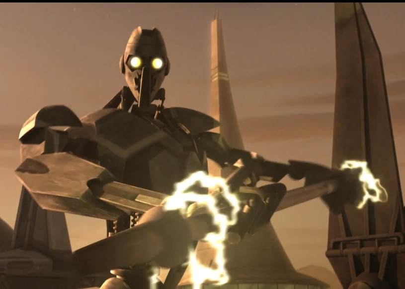 Yellow IG-100 MagnaGuard | Battle Droids Wiki | Fandom