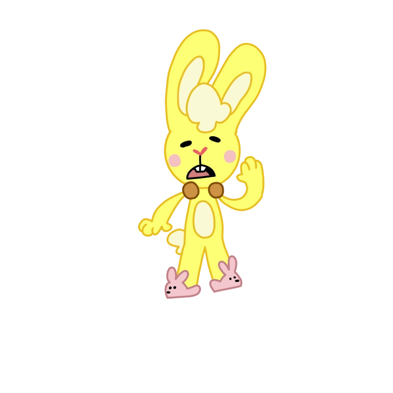 Cardboard Puppet of Cuddles | Battle For A Trip To Space Wiki | Fandom