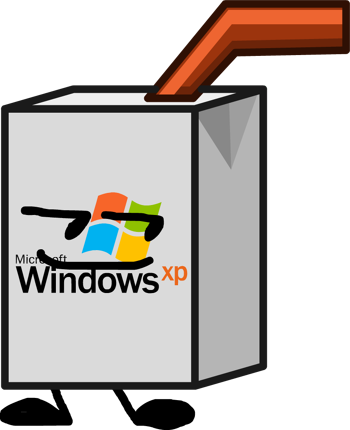 Windows XP Juice Box | Battle For Cool Frog Wiki | Fandom
