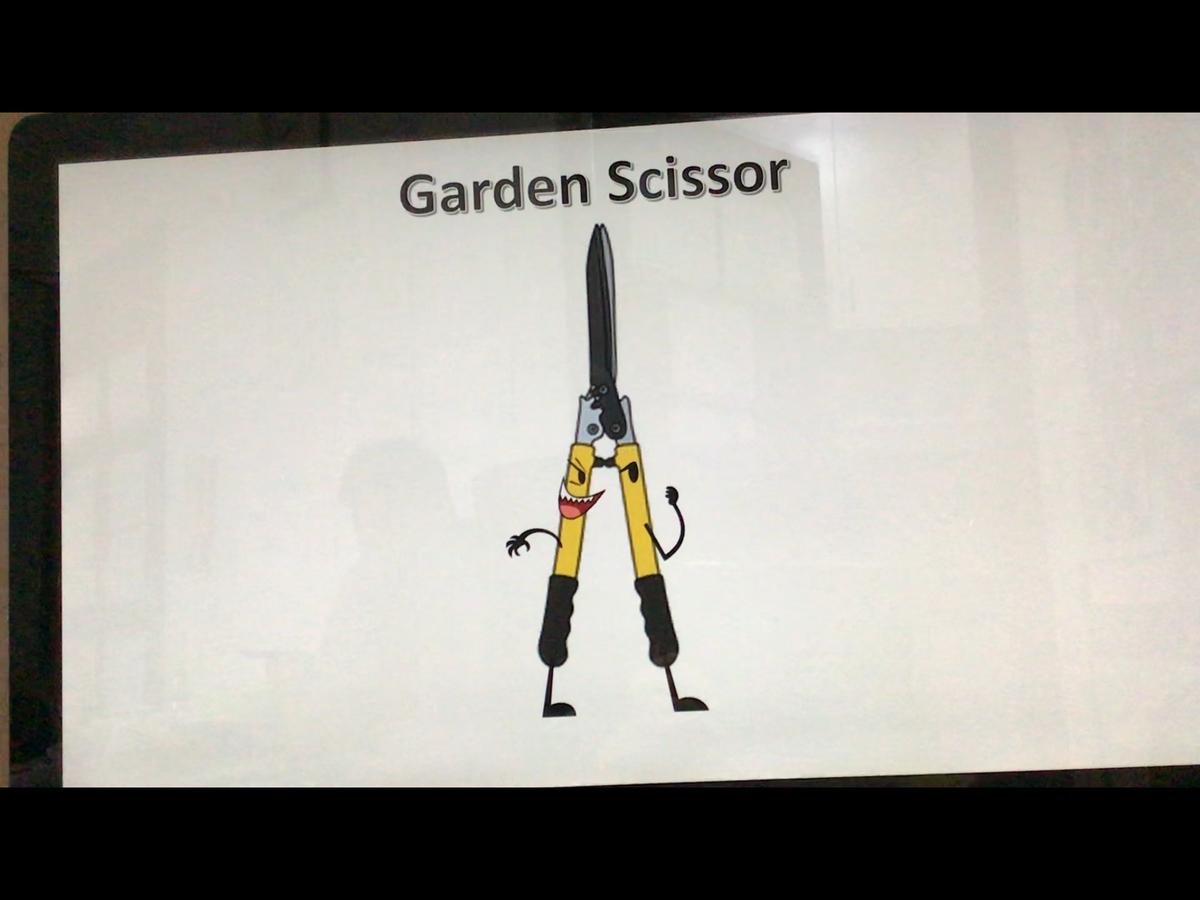 Garden Scissor Battle For Object Wars Wiki Fandom