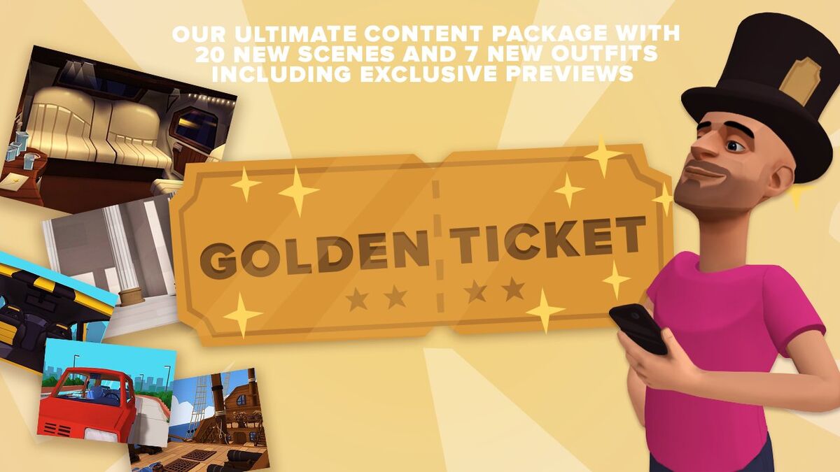 The Golden Ticket | Battle For Plotagon City Wiki | Fandom