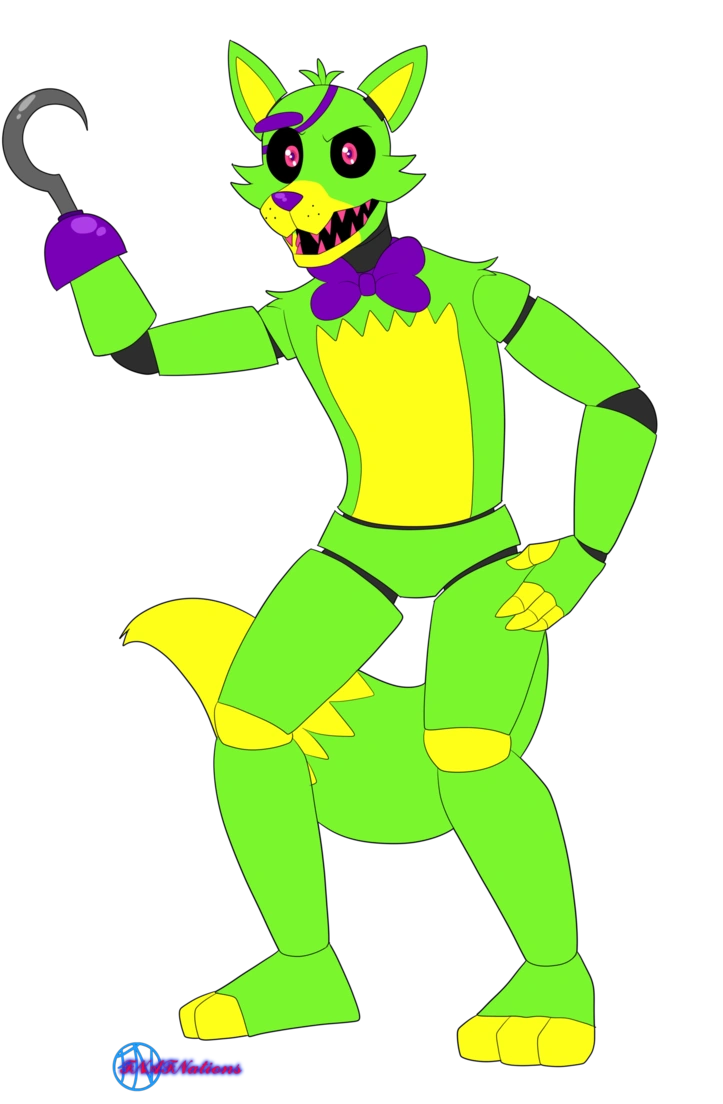 Green Blacklight foxy | Battle for plush completion Wiki | Fandom