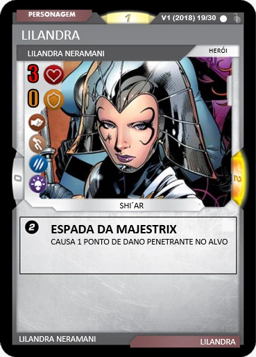 Lilandra | Wiki Battle Scenes Fanmade Cards | Fandom