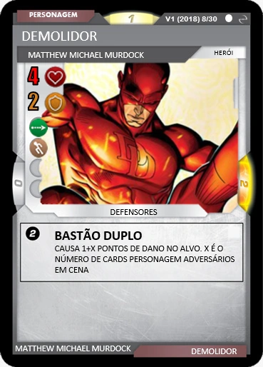 Demolidor | Wiki Battle Scenes Fanmade Cards | Fandom