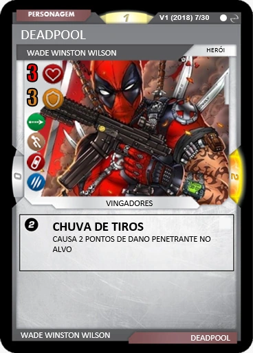Deadpool | Wiki Battle Scenes Fanmade Cards | Fandom