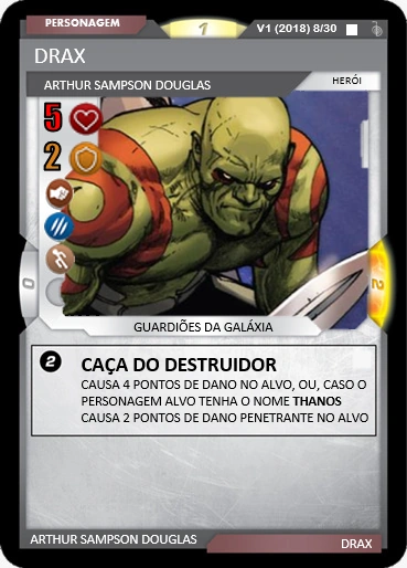Drax | Wiki Battle Scenes Fanmade Cards | Fandom