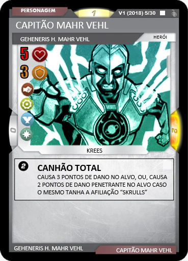 Capitão Mahr Vehl | Wiki Battle Scenes Fanmade Cards | Fandom