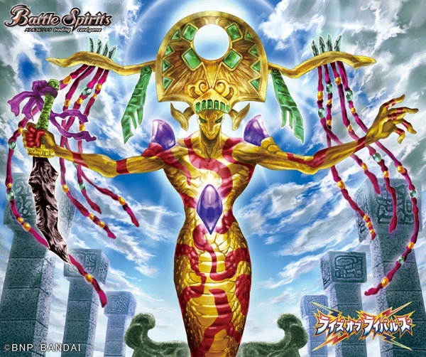 Godseeker FeatheredSerpentPriest Culhuacan | Battle Spirits Wiki | Fandom