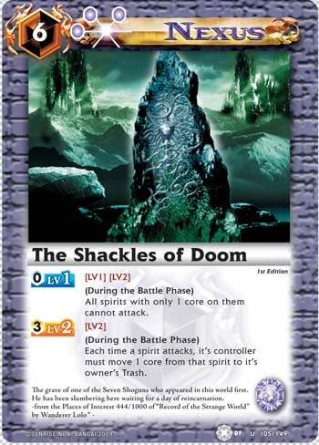 The Shackles of Doom | Battle Spirits Wiki | Fandom